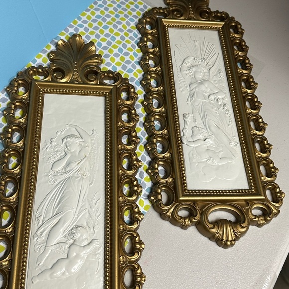 Home Interiors | Wall Decor | Vintage Homco Wall Plaques Hollywood ...